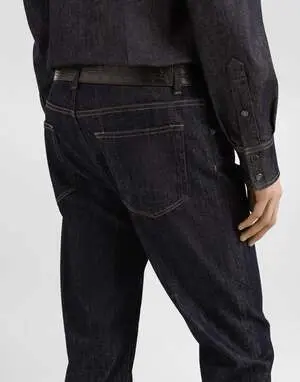 Dolce & Gabbana Slim-fit Stretch Cotton Denim Jeans