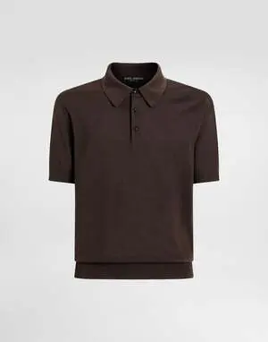 Dolce & Gabbana Slim Fit Polos For Men