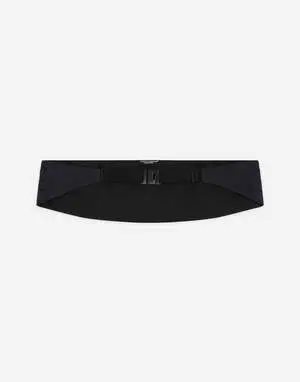 Dolce & Gabbana Silk Satin Cummerbund - Blue