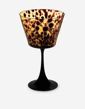 Dolce & Gabbana Hand-blown Murano Martini Glass Cocktail Glasses