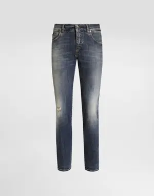Dolce & Gabbana Denim Trousers - Multicolor