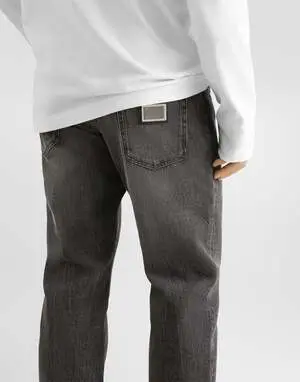 Dolce & Gabbana Slim Fit Denim Trousers