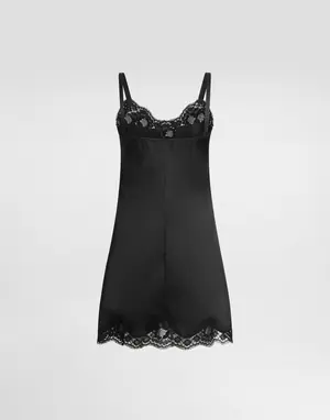 Dolce & Gabbana Sottoveste Corta Underwear Silk