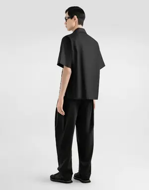 Dolce & Gabbana Poplin Trousers - Black