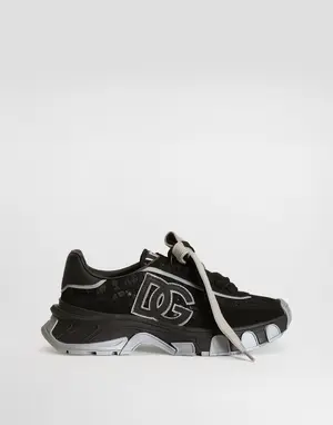 Dolce & Gabbana Dg Country Road Fabric Sneakers Sneakers - Black