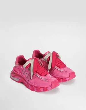 Dolce & Gabbana Dg Country Road Fabric Sneakers - Multicolor