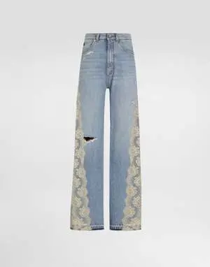 Dolce & Gabbana 5-pocket Denim Trousers - Multicolor