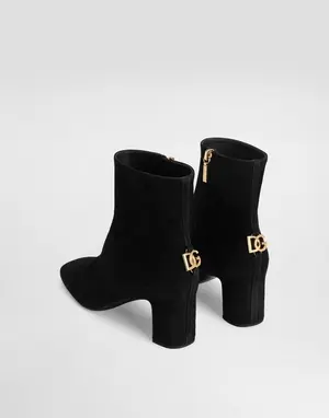 Dolce & Gabbana Suede Ankle Boot Boots And Booties