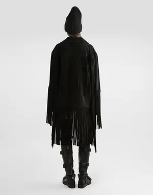 Dolce & Gabbana Split Leather Jacket Coats And Jackets