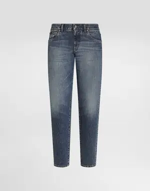 Dolce & Gabbana Denim Trousers - Multicolor