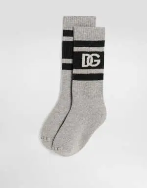 Dolce & Gabbana Cotton Socks With Logo Accessories