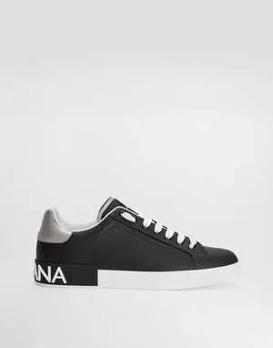 Dolce & Gabbana Sneaker Bassa Sneakers Multi-colored Leather - Black/silver
