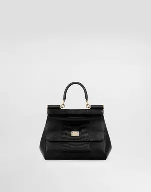 Dolce & Gabbana Medium My Sicily Handbag - Black