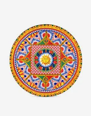 Dolce & Gabbana Porcelain Charger Plate Charger Plates - Multicolor