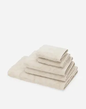Dolce & Gabbana Set 5 Terry Cotton Towels Towel Sets - Multicolor