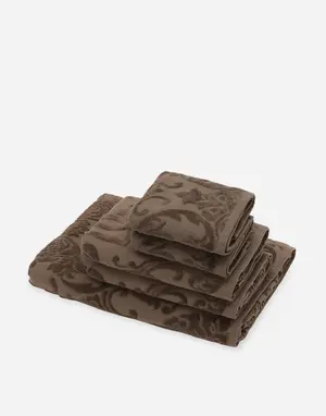 Dolce & Gabbana Set 5 Terry Cotton Towels Towel Sets - Multicolor