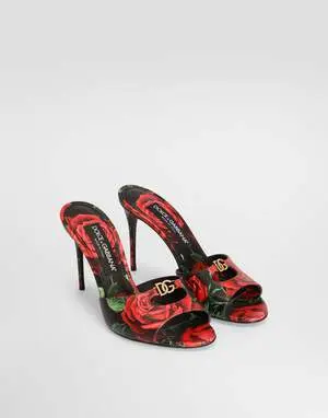 Dolce & Gabbana Ciabatta Tacco Slides And Mules - Multicolor