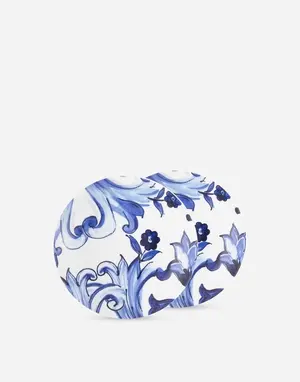 Dolce & Gabbana Set 2 Porcelain Bread Plates Bread Plates - Multicolor