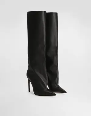 Dolce & Gabbana Devotion Calfskin Boots Boots And Booties