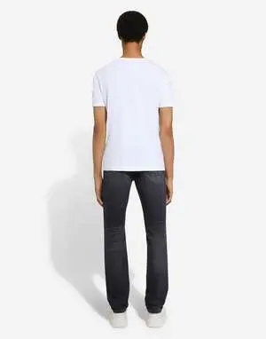 Dolce & Gabbana Pantalone Denim Multi-colored - Blue