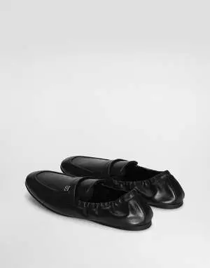Dolce & Gabbana Calfskin Driver Shoes - Black