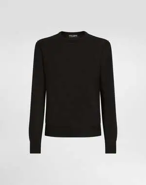 Dolce & Gabbana Cashmere Crewneck Sweater - Blue
