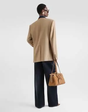 Dolce & Gabbana Double-breasted Cashmere Jacket - Beige