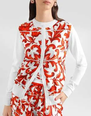 Dolce & Gabbana Cardigan C/bottoni Sweaters And Cardigans - Multicolor
