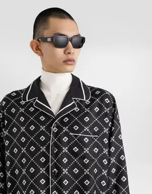 Dolce & Gabbana Silk Twill Vanity Shirt Shirts