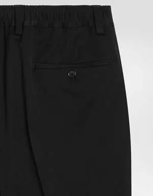 Dolce & Gabbana Wool Canvas Trousers Pants And Shorts