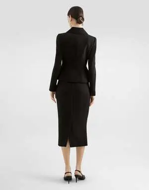 Dolce & Gabbana Single-breasted Virgin Wool Jacket Blazers Wool