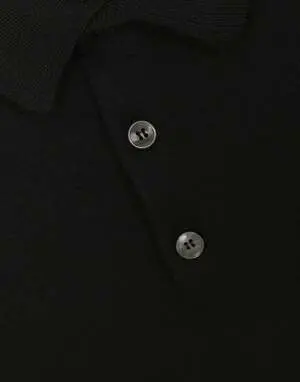 Dolce & Gabbana Polo M/c Sweaters And Cardigans - Black