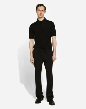 Dolce & Gabbana Polo M/c Sweaters And Cardigans - Black