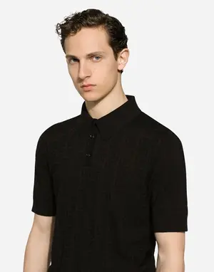 Dolce & Gabbana Polo M/c Sweaters And Cardigans - Black