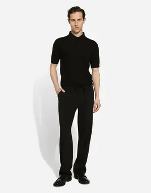 Dolce & Gabbana Polo M/c Sweaters And Cardigans - Black