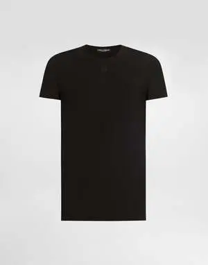 Dolce & Gabbana Cotton T-shirt T-shirts And Polos - Black