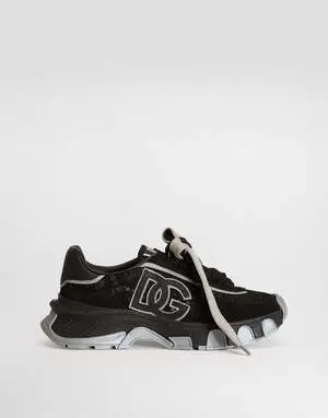 Dolce & Gabbana Dg Country Road Fabric Sneakers Sneakers - Black