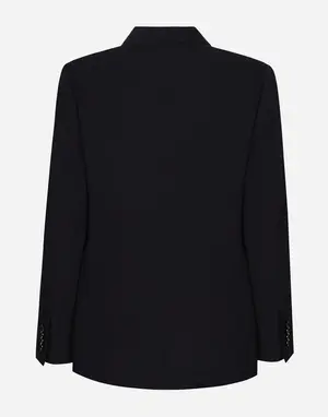 Dolce & Gabbana Wool Twill Double-breasted Jacket Suits And Blazers