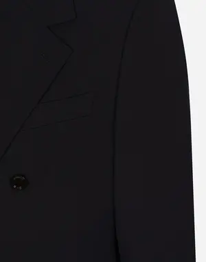 Dolce & Gabbana Wool Twill Double-breasted Jacket Suits And Blazers