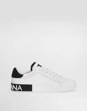 Dolce & Gabbana Sneaker Bassa Sneakers Black Leather - Multicolor