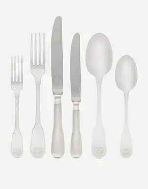 Dolce & Gabbana 6-piece German Silver Flatware Set Cutlery Sets - Multicolor