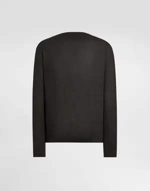 Dolce & Gabbana Cashmere Cardigan With Buttons - Grey