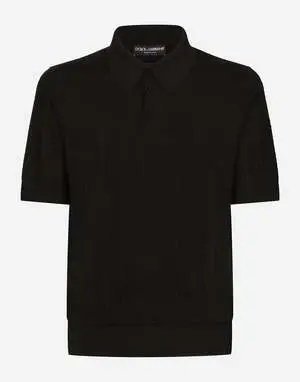 Dolce & Gabbana Polo M/c - Man Sweaters And Cardigans 52 Black