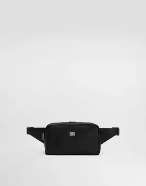 Dolce & Gabbana Calfskin Crossbody Bag Backpacks And Fanny Packs - Black