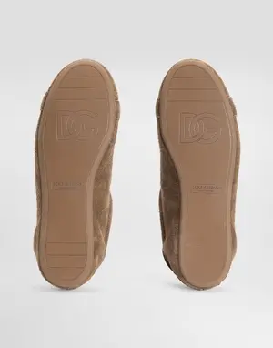Dolce & Gabbana Split Leather Portofino Soft Sneakers - Brown