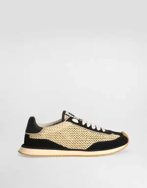 Dolce & Gabbana Mixed-material Dg Cushion Sneakers Sneakers - Multicolor