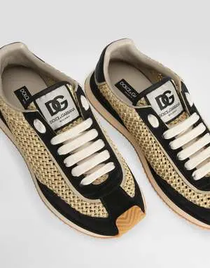 Dolce & Gabbana Mixed-material Dg Cushion Sneakers Sneakers - Multicolor