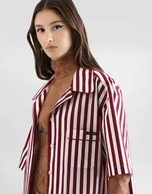 Dolce & Gabbana Striped Cotton Shirt