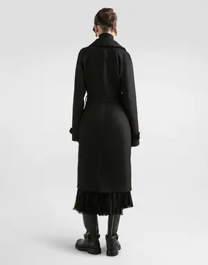Dolce & Gabbana Long Pleated Chiffon Skirt Skirts - Black