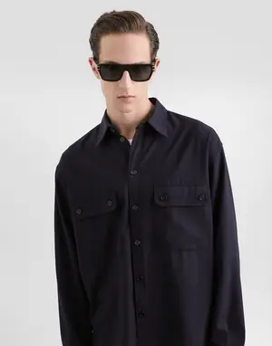 Dolce & Gabbana Glen Plaid Shirt Shirts